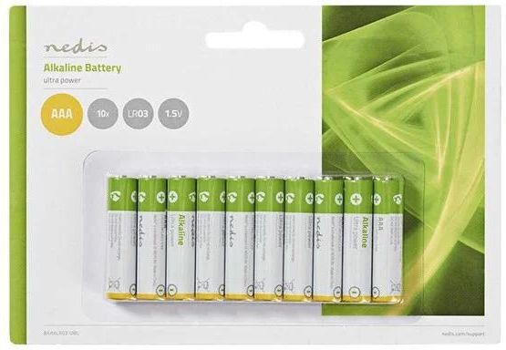 Nedis Battery - 10 X Aaa Type Alkaline (Baaklr0310Bl) - Ceny i opinie ...