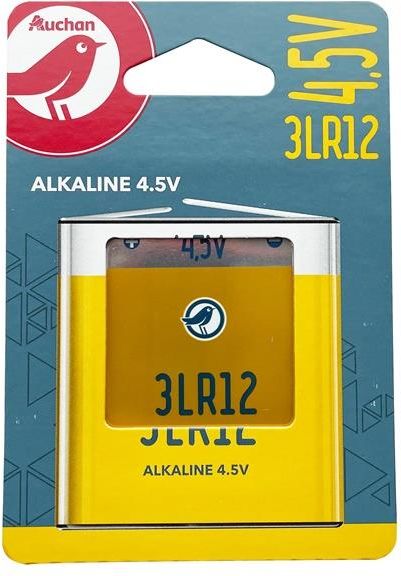 Auchan - Bateria 3Lr12 4,5V (228168) - Ceny i opinie na Ceneo.pl