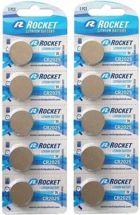 Rocket Bateria Guzikowa Płaska Litowa 3V 10Sztuk (Cr1220) - Ceny i opinie na Ceneo.pl
