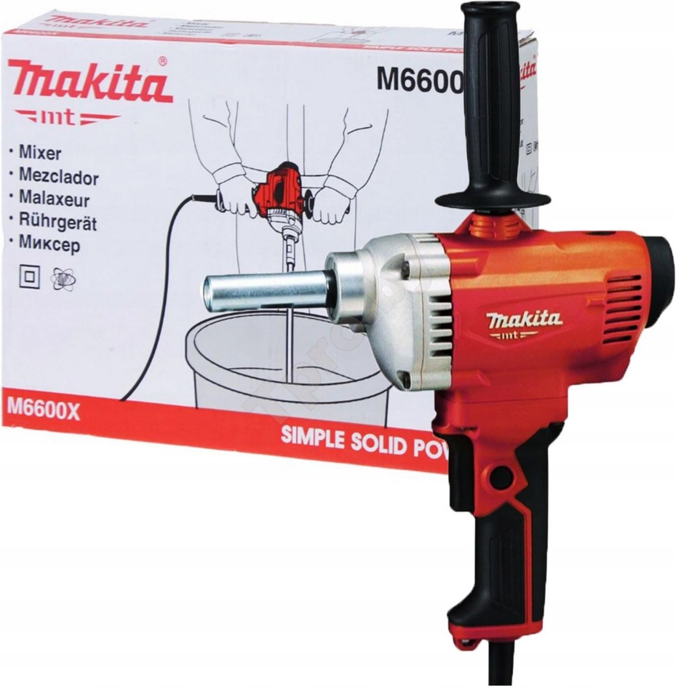 Makita M6600 Mieszadło Do Zapraw Farby Klejów 800W M6600X - Opinie i ...