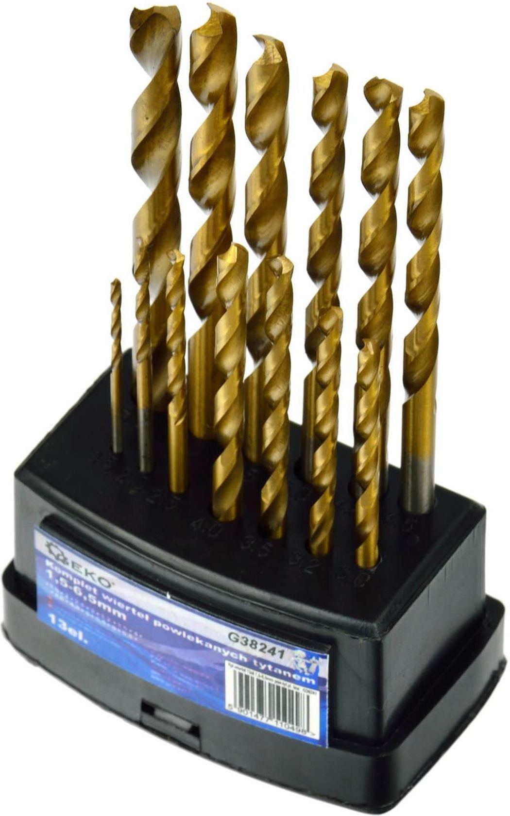 Wiertło Fixmont Zestaw 13szt. Wiertło Tytanowe Do Metalu Nwka Hss Xwiht ...