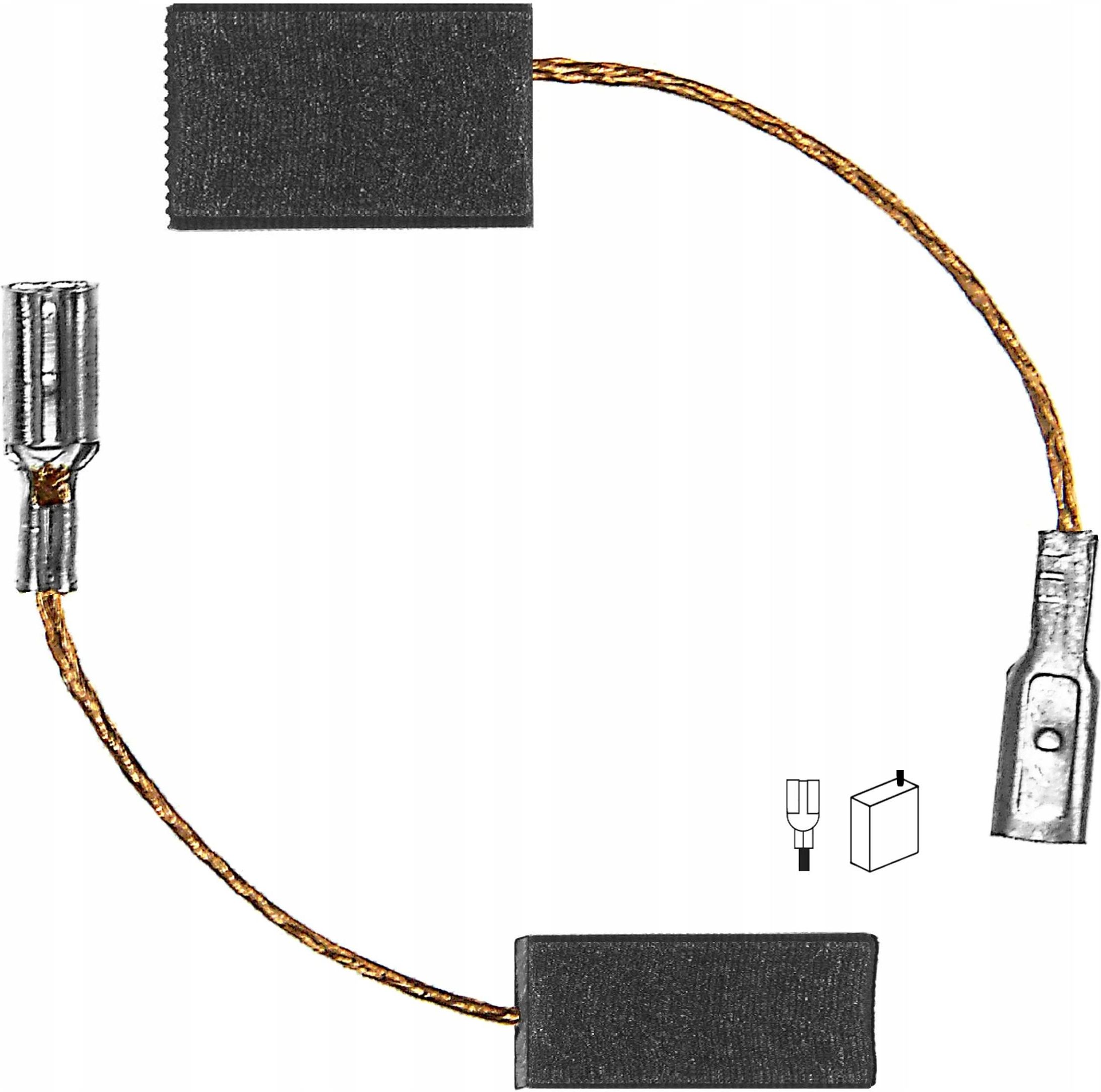 Hsci Szczotki Węglowe Szlifierka Kątowa Skil 9376 6X8,5 Te9801 - Opinie ...