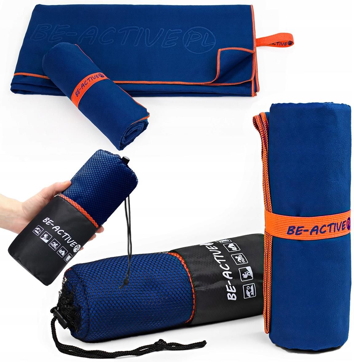 Be Active.Pl Ręcznik Szybkoschnący Siłownię 180X100 Treningowy 9Ec1482C ...