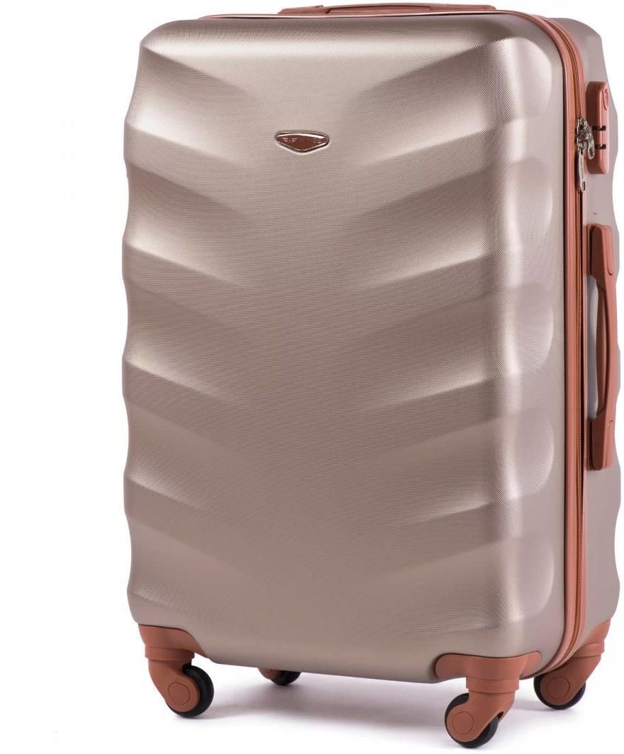 Średnia Walizka Podróżna Wings (M) 402 Champagne - Ceny i opinie - Ceneo.pl
