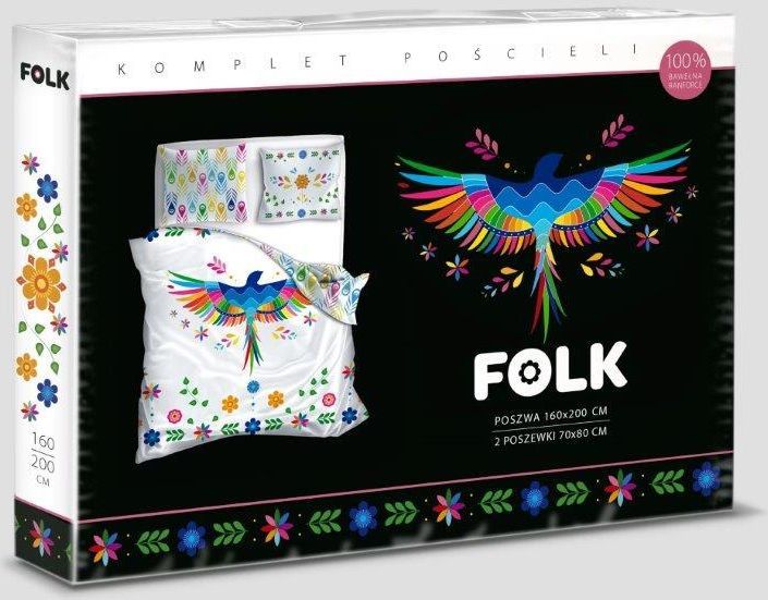 Faro Pościel Kpl.Folk 004 160X200+2X70X80 Baw.Ranforce 370063 - Opinie ...