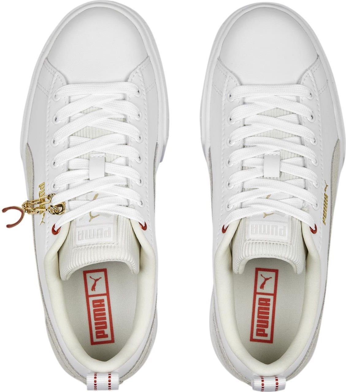 BUTY SPORTOWE DAMSKIE PUMA MAYZE LUCKY CHARM BIALE 38958501 - Ceny i ...