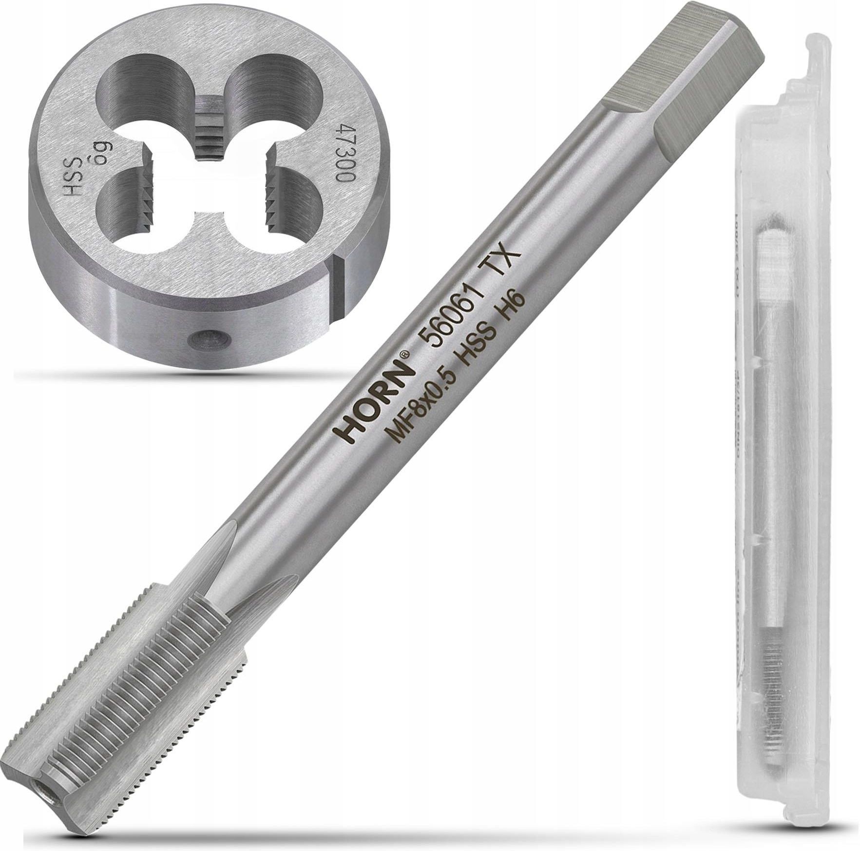 Horn Gwintownik Ręczny M8 Din-2181/1P+ Narzynka M8X0.5 56061 - Opinie i ...