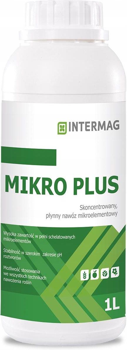 Nawóz Mikro Plus 1L Intermag Skoncentrowany Nawóz Mikro - Ceny i opinie - Ceneo.pl
