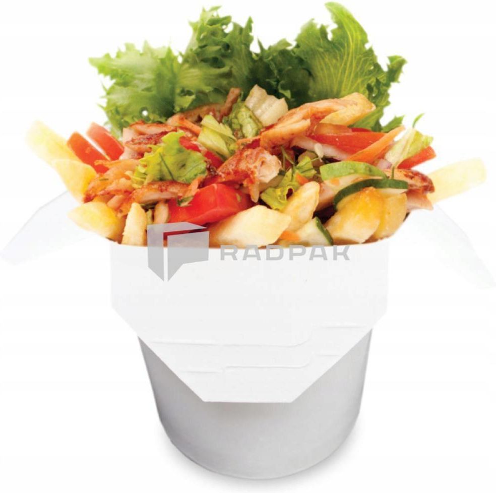 Kebab Box Biały 500Ml A50 - Ceny i opinie - Ceneo.pl