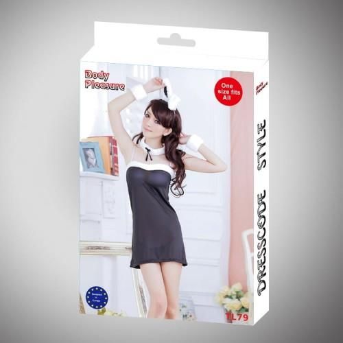 Body Pleasure Role Play Bunny One Size Black Tl79 (55195) - Ceneo.pl