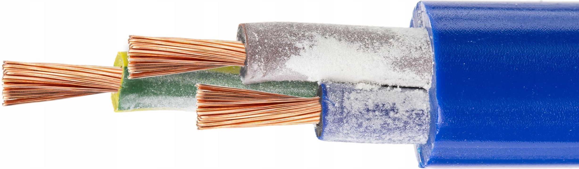 Elektrokabel Kabel Zewnętrzny Pur H07Bq-F Poliuretan 3x2,5 50m H07BQF ...