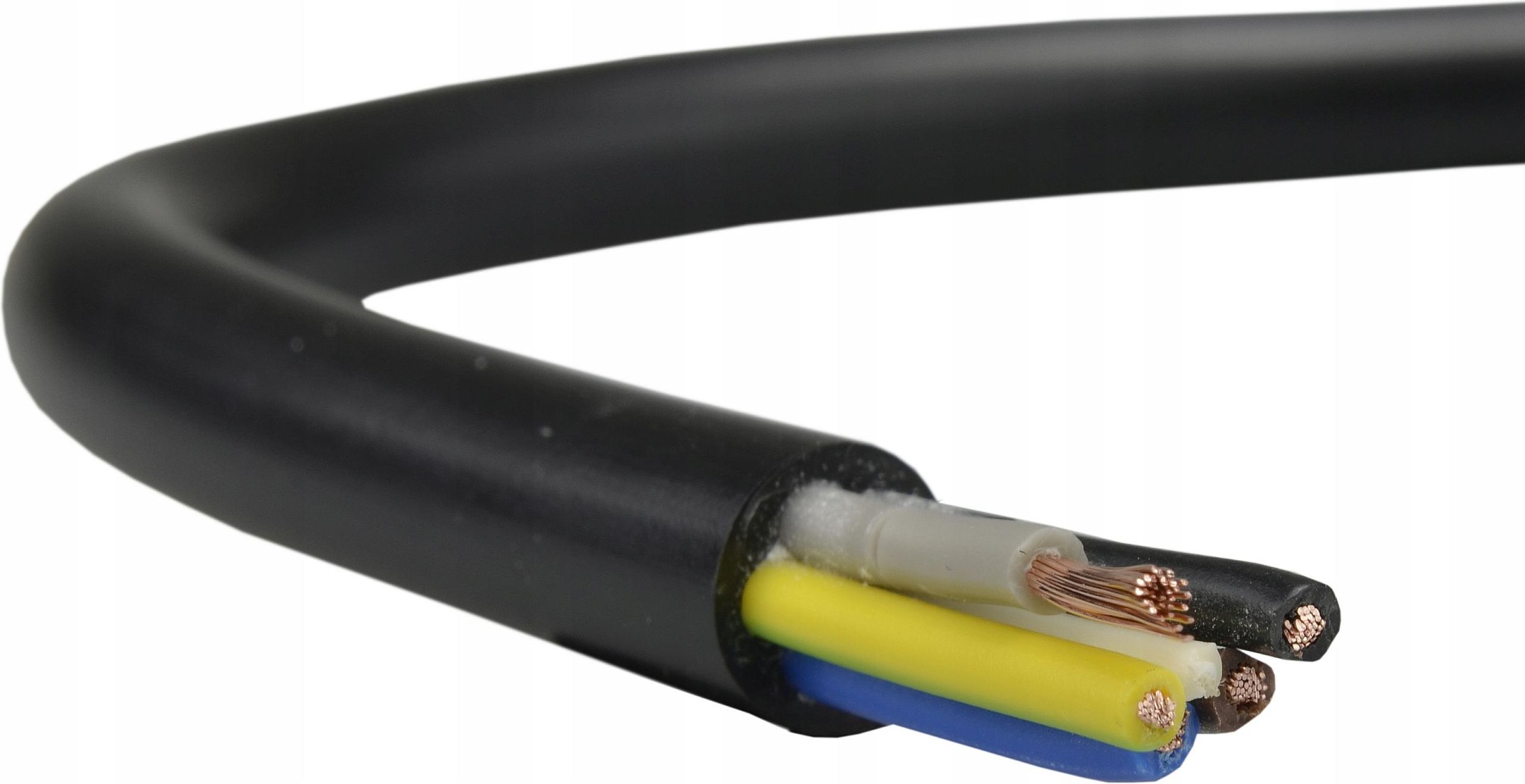Mercor Kabel Przewód Owy H05Vv-F 5x2,5mm2 Siłowy 100m 200650100 ...