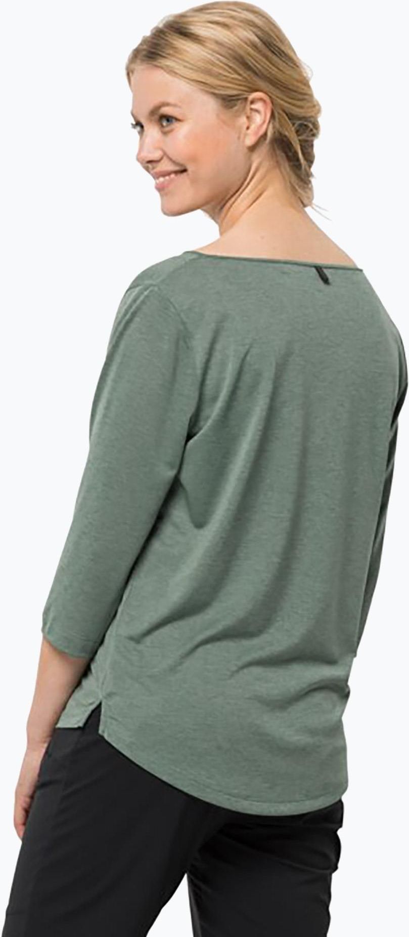 Jack Wolfskin Koszulka Trekkingowa Damska Jwp 3 4 Zielona 1806655 ...