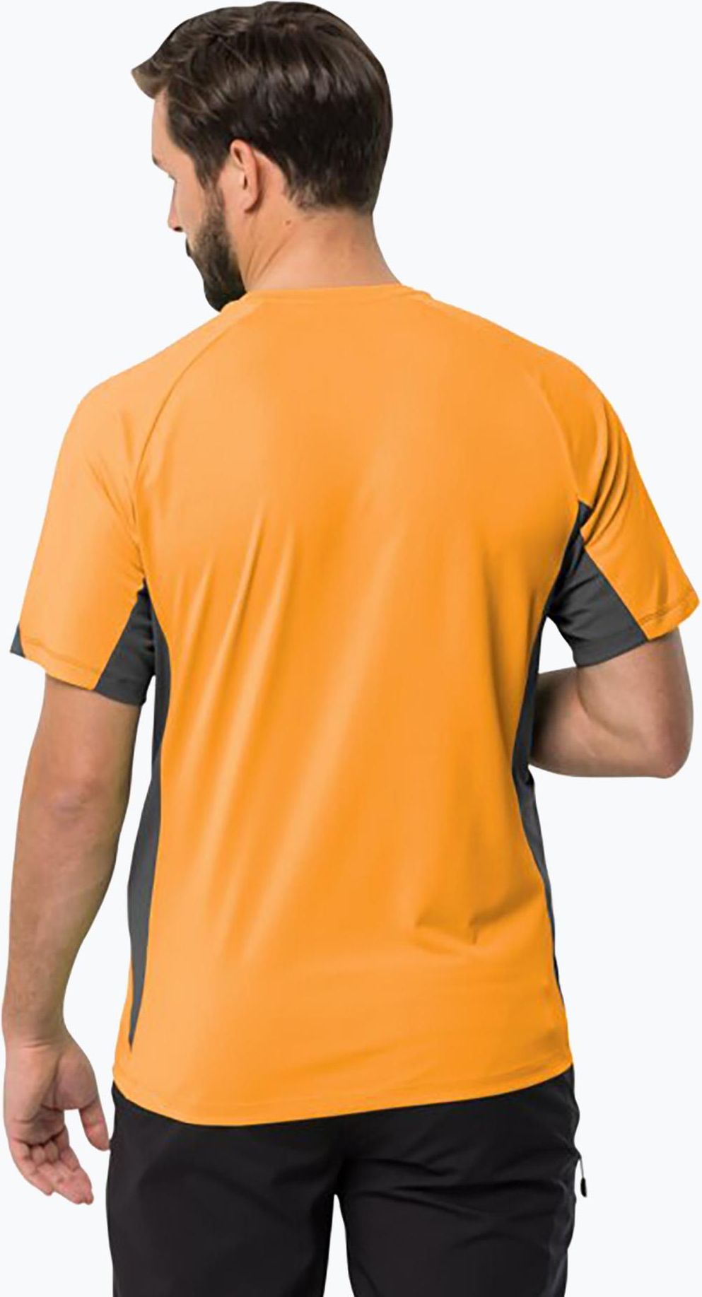 Jack Wolfskin Koszulka Trekkingowa Męska Narrows Pomarańczowa 1807353 ...