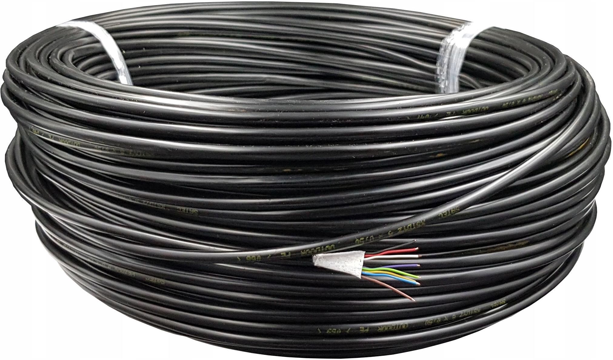 T-Line Przewód Kabel 8x0,5 Ytdy Pe Zewnętrzny Żelowany - Opinie i ceny ...