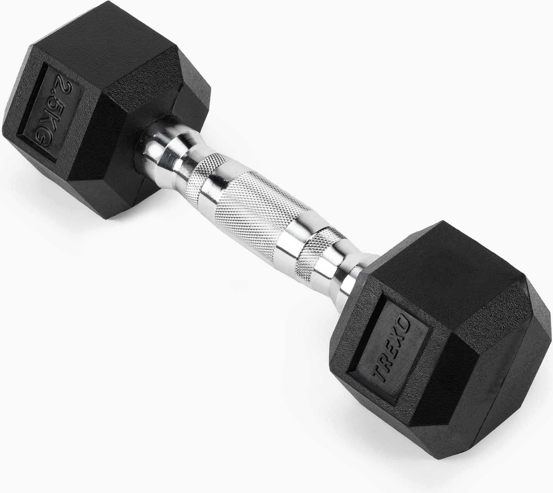 Trexo Hantel Ogumowany Hex Hxd25 2,5kg - Hantle stałe - Ceny i opinie ...