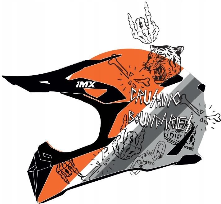 Kask motocyklowy Imx Fmx-02 Crushing Boundaries - Opinie i ceny na Ceneo.pl