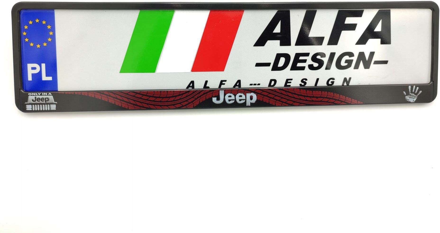 Alfa Design Alfadesign Jeep Ramki Pod Tablice Rejestracyjne 1szt ...