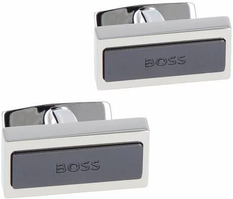 Boss Lewis Spinki do mankietów Brass 2 cm dark grey-021 - Ceny i opinie ...