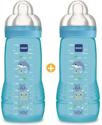 Mam Kolorowa Butelka Dla Niemowlat Easy Active 2Nd Age 330ml Od 6 ...