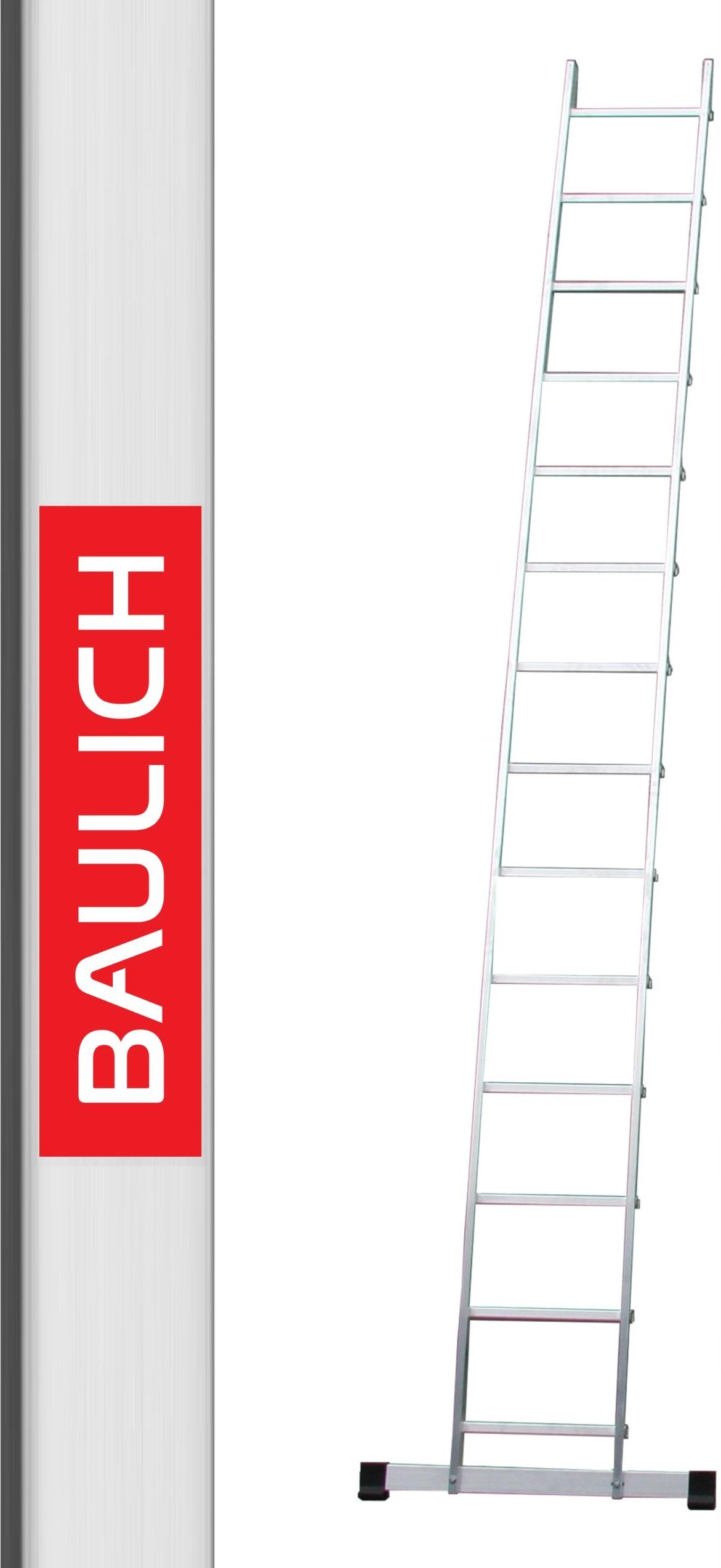 Baulich Drabina Aluminiowa Przystawna 1X14 4,75M DRALDPBASIC1X14TŁ+HD ...