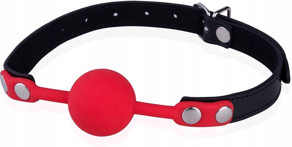 Ero-Bull Knebel Do Ust Z Silikonową Kulką - Ceneo.pl