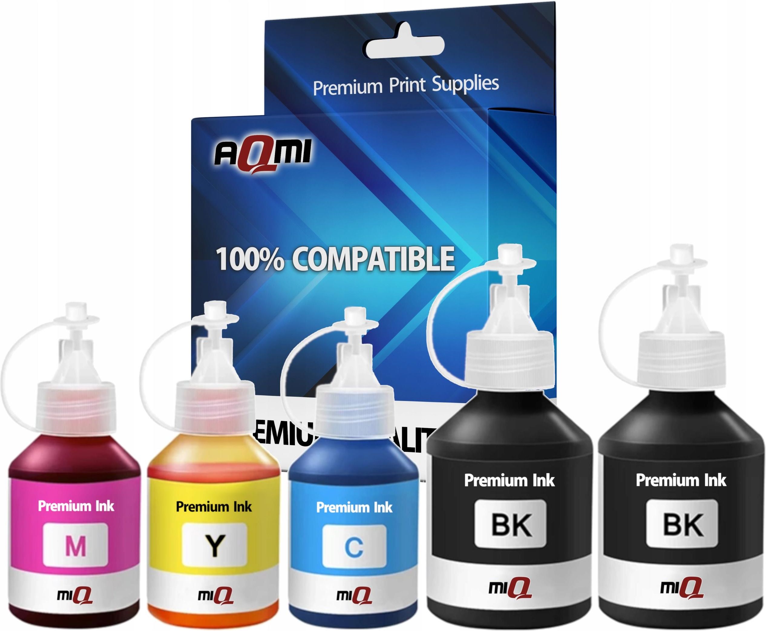 Tusz Aqmi 5x Tusze XL Do Brother DCP-T420W T425W T520W T525W do drukarki - Opinie i ceny na Ceneo.pl