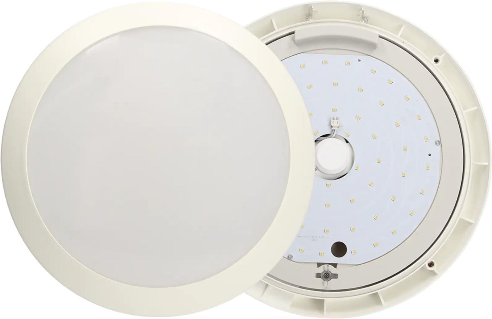 Plafon Zefir Led Z Mikrofalowym Czujnikiem Ruchu, Biały 25W - Ceny i ...