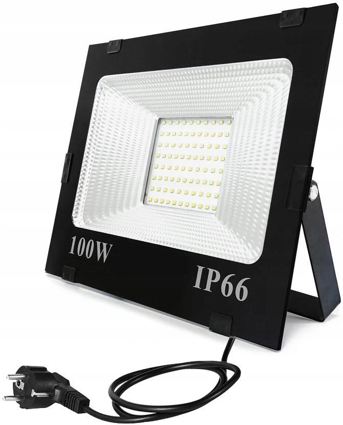 Halogen Reflektor Naświetlacz Led 100W Z Wtyczką - Ceny i opinie - Ceneo.pl