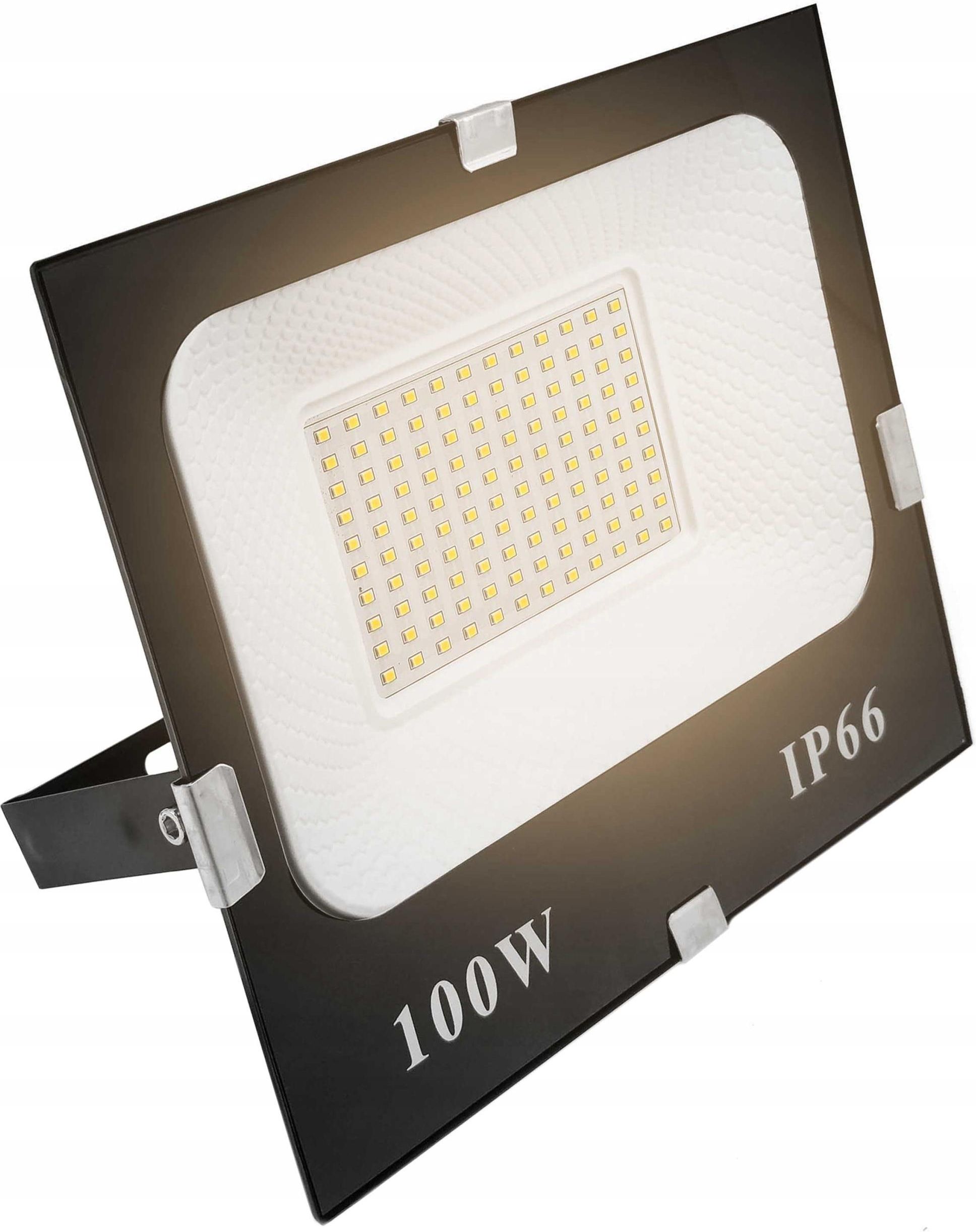 Halogen 3500K Ciepły Led 100W Naświetlacz Lampa - Ceny i opinie - Ceneo.pl