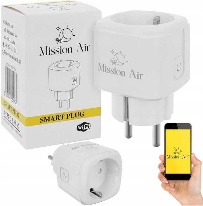 System domotyki Mission Air Inteligentne Gniazdko Wifi Smart Plug ...