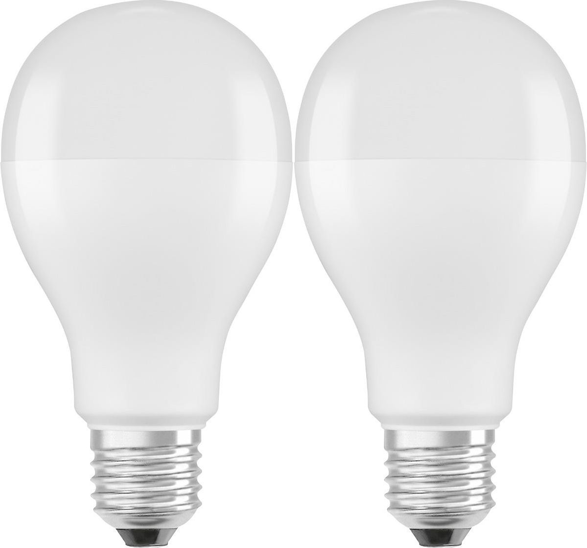 Osram 2pak Żarówka Led E27 A60 19w 150w 2452lm 2700k Ciepła 200° Value