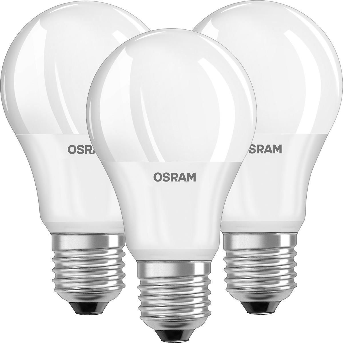 Osram 3Pak Żarówka Led E27 A60 10W = 75W 1055Lm 3000K Ciepła 200° Value - Opinie i atrakcyjne ...