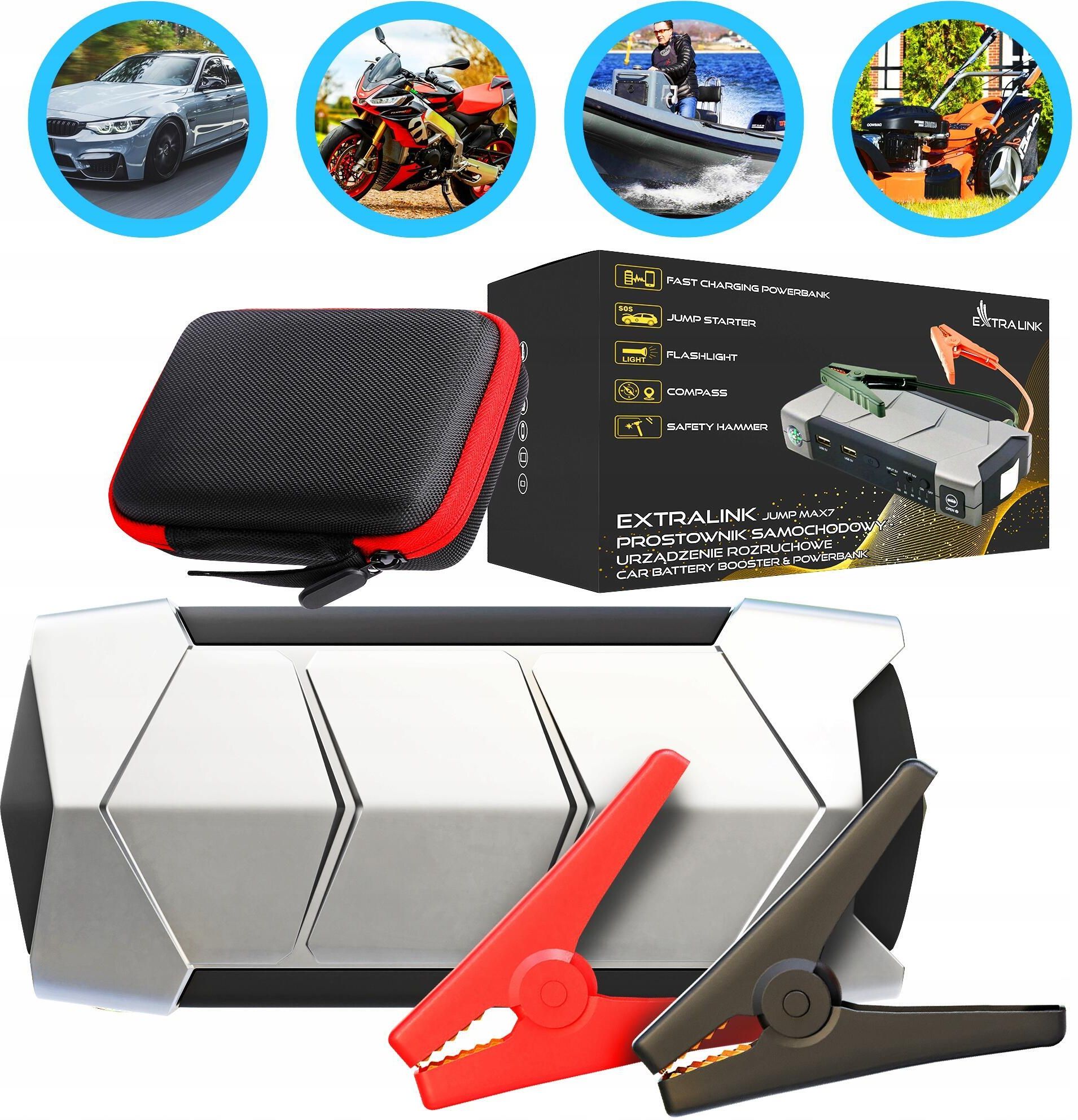 Extralink Jump Starter Max 7 - Opinie i ceny na Ceneo.pl