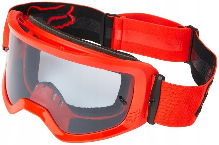 Gogle motocyklowe Fox Main Stray Fluo Czerwony Szyba Clear - Opinie i ...