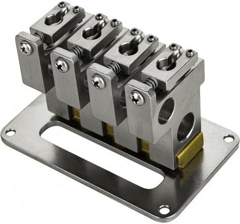 2Tek Bass Bridge - 4-string - Stainless Steel most do gitary basowej ...