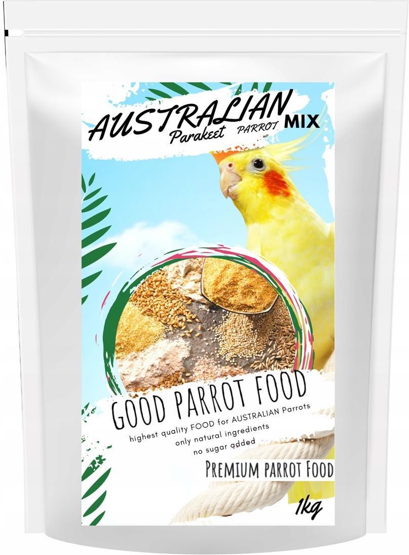 Premium Parrot Food- Australian Parakeet Mix - pokarm dla nimf i innych ...