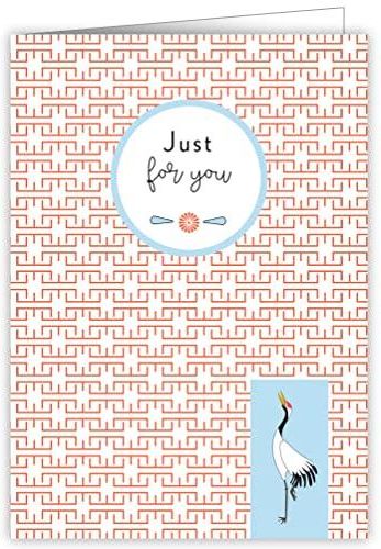 Quire Collections Quire Touch Of Neon Card Just For You Wzór I Żuraw ...