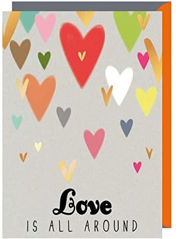 Quire Collections Quire Rough Elegance Card Love Is All Around - Ceny i ...