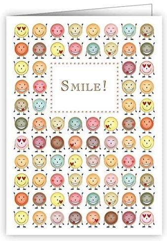 Quire Collections Quire Mini Card Smile! - Ceny i opinie - Ceneo.pl