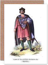 Wee Blue Coo Książka Pozdrowieniowa Z Życzeniami Klany Scottish 1845 ...