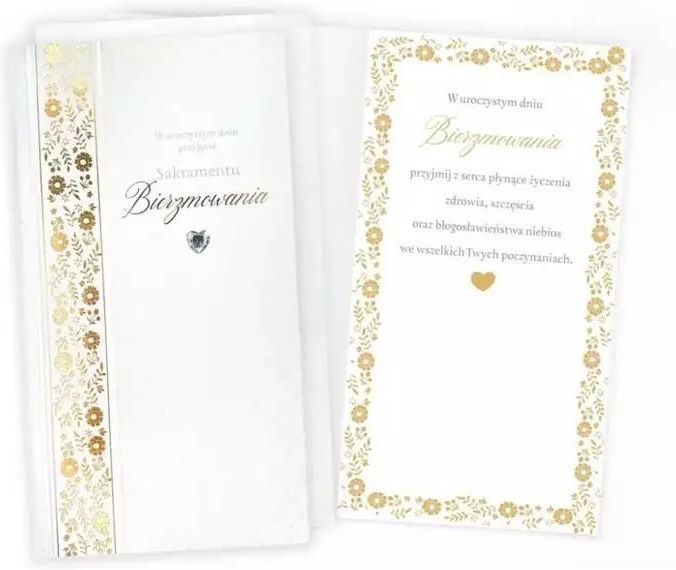 Kukartka Karnet Bierzmowanie 1479538 - Ceny i opinie - Ceneo.pl