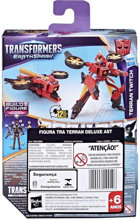 Hasbro Transformers EarthSpark Terran Twitch Deluxe F6734 - Ceny i ...
