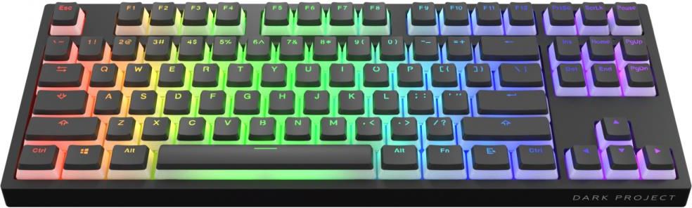 Klawiatura Dark Project Pro Kd87A Pudding Gateron Optical 2.0 Red ...