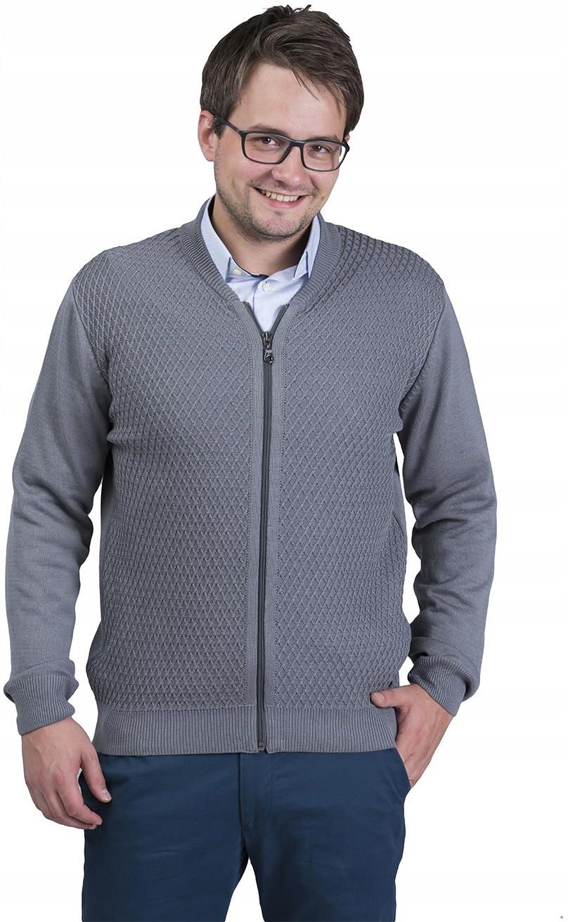 Sweter męski rozpinany popiel M M.Lasota - Ceny i opinie - Ceneo.pl