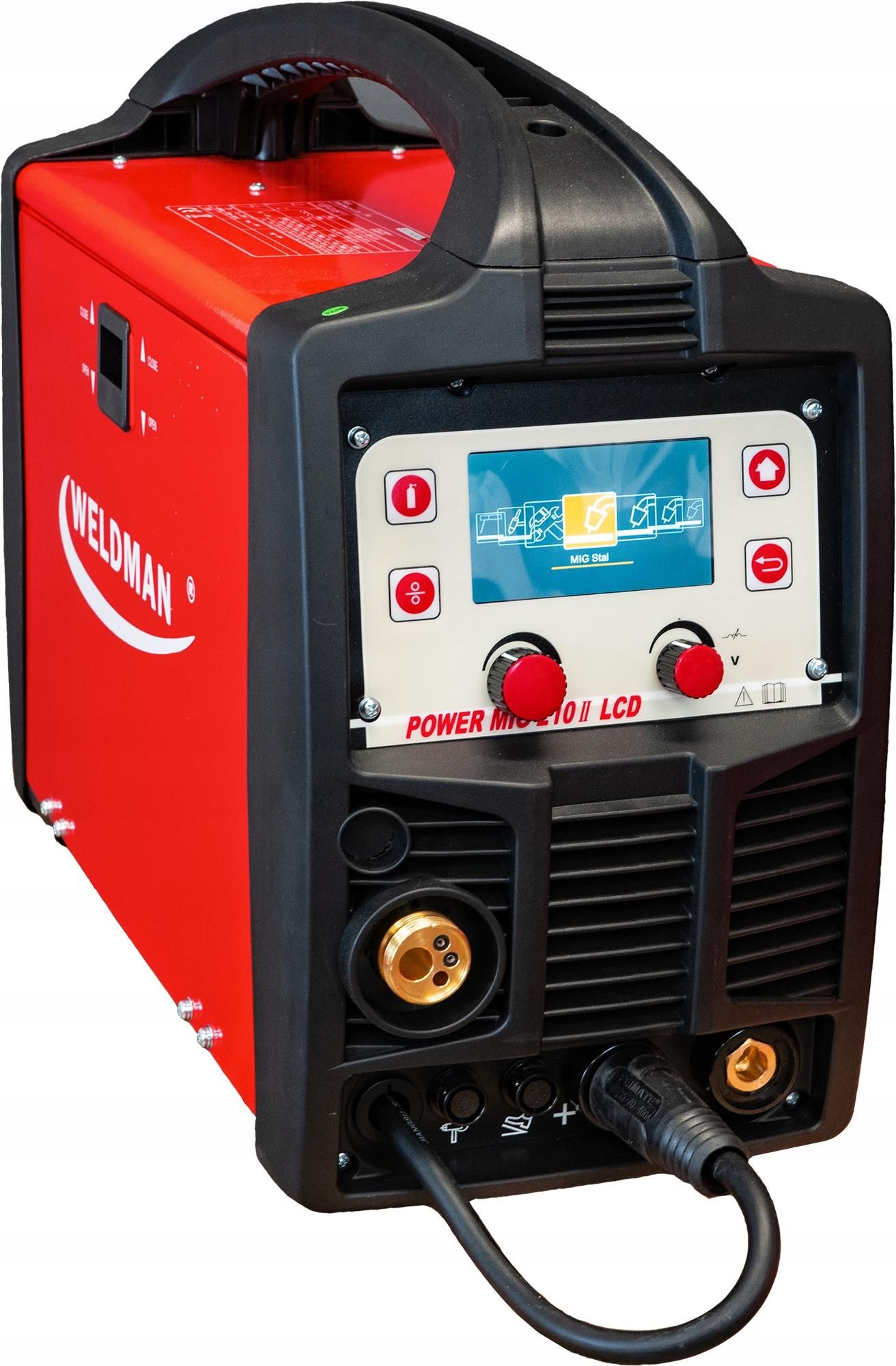 Spawarka Weldman Półautomat Power Mig 210 Lcd Synergia 104722 - Opinie ...