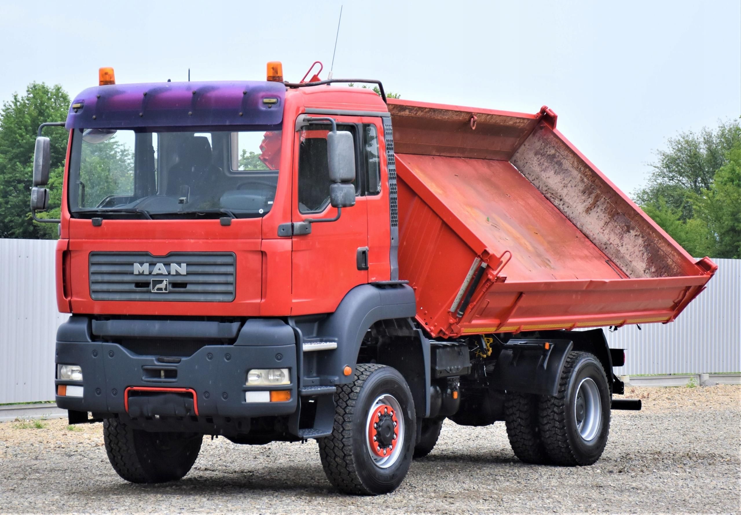 MAN TGA 18.390 * WYWROTKA 4,80 m / 4x4 - Opinie i ceny na Ceneo.pl