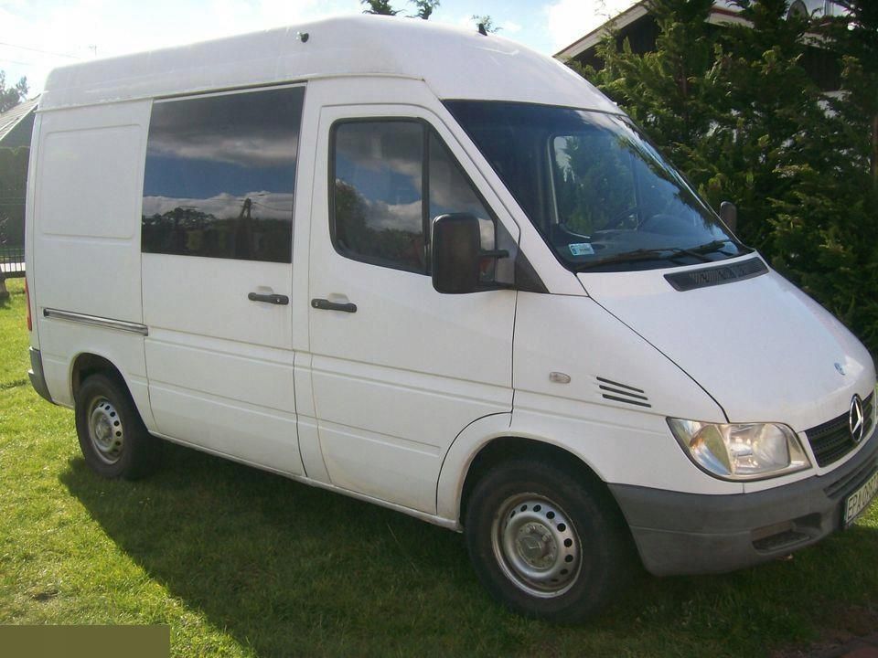 Mercedes Sprinter 2.2D brygadówka 9 osób 2005r - Opinie i ceny na Ceneo.pl