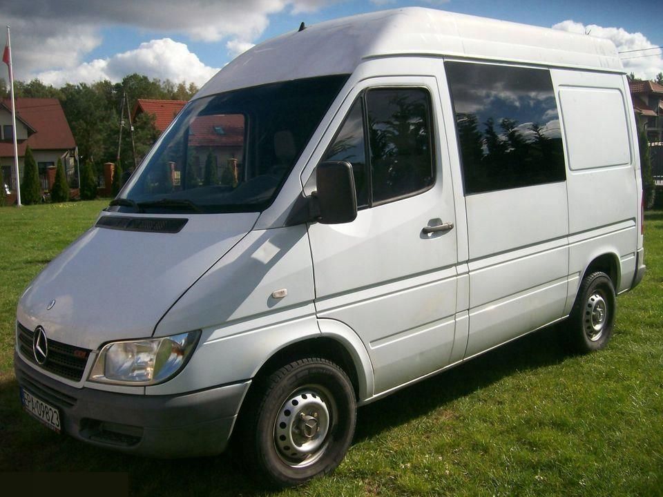 Mercedes Sprinter 2.2D brygadówka 9 osób 2005r - Opinie i ceny na Ceneo.pl