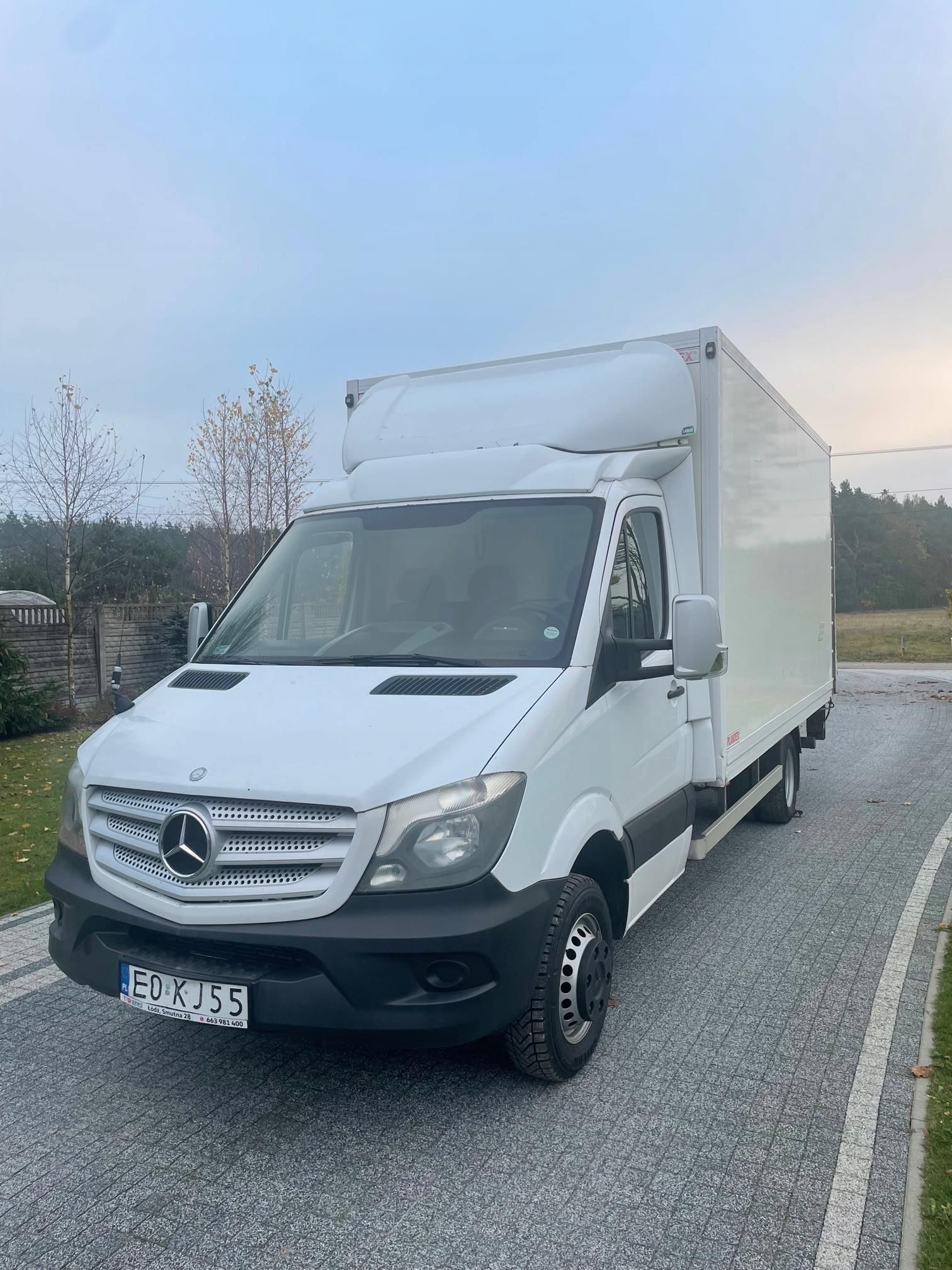 MERCEDES SPRINTER 516 2,2 CDI KONTENER 4,2M WINDA - Opinie i ceny na ...